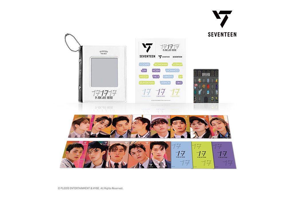 SEVENTEEN - 17 IS RIGHT HERE MD - 3D Lenticular Minicard & Binder ...